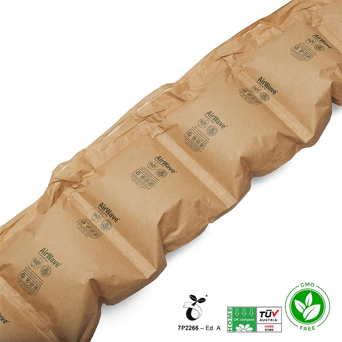 160pcs x PRE-INFLATED BIODEGRADABLE & PAPER AIR PILLOW CUSHIONS Loose ...